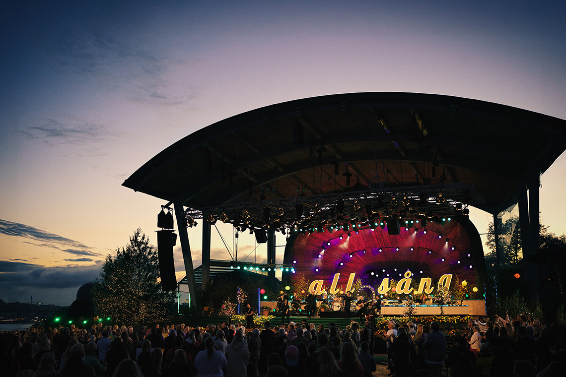 För första gången Jul – Allsång på Skansen - Skansen
